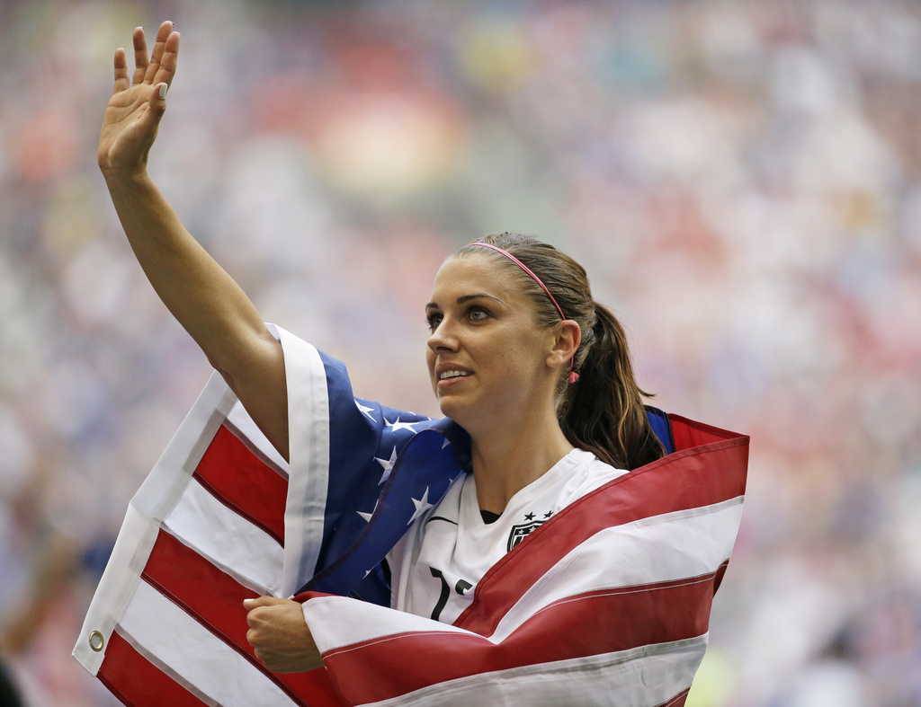 Alex Morgan retires from professional soccer and is expecting her ...